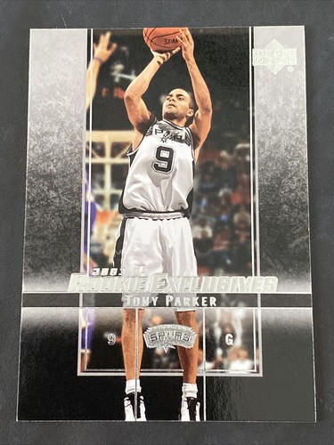 2004 Upper Deck Rookie Exclusives Tony Parker 32 | eBay