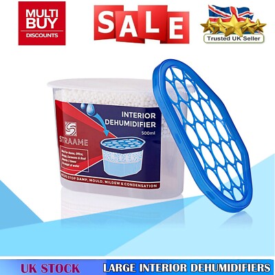 Indoor Condensation Dehumidifier Moisture Absorber Damp Wet Windows ...