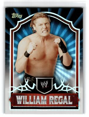 2011 Topps WWE Classic #75 William Regal | eBay