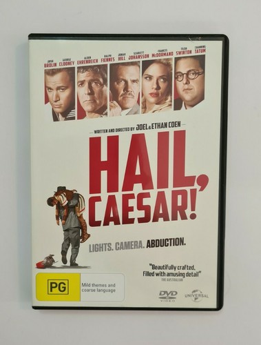Hail, Caesar! (DVD, 2016) Region 4. George Clooney. VGC. | eBay Australia