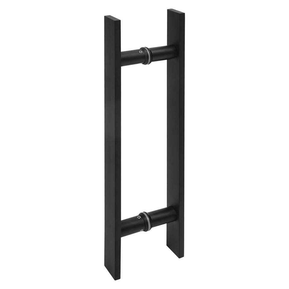 Double Sided Stainless Steel Door Handle, 2* Pull Push Sliding Barn ...