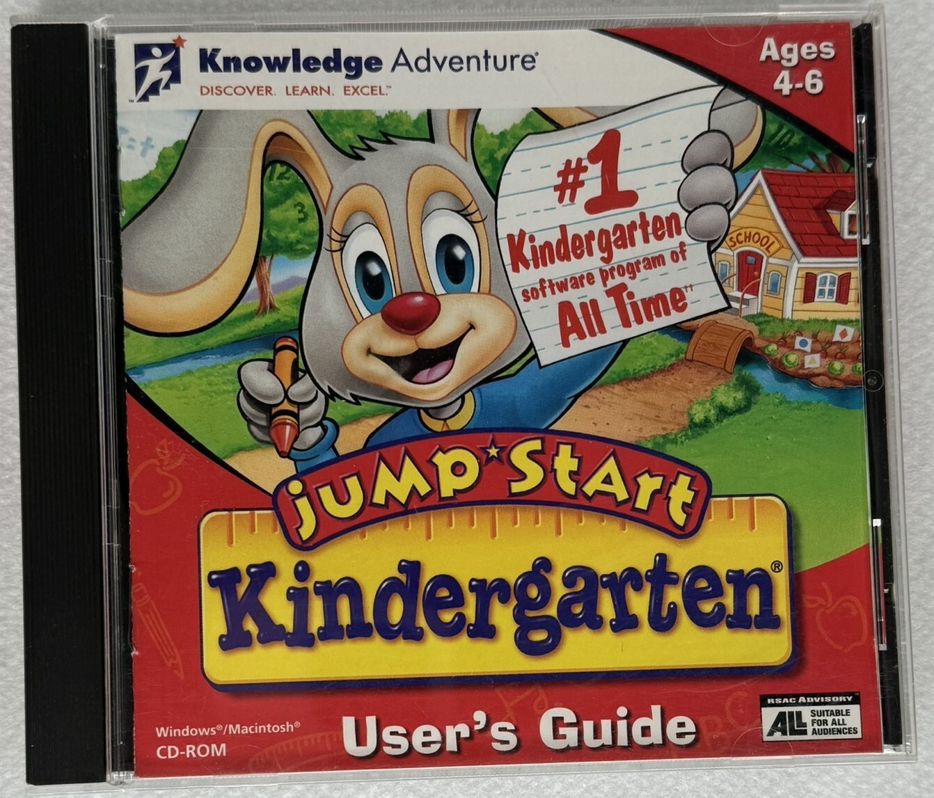 JumpStart Kindergarten - Classic Version PC CD-ROM (1998) 876930000287 ...