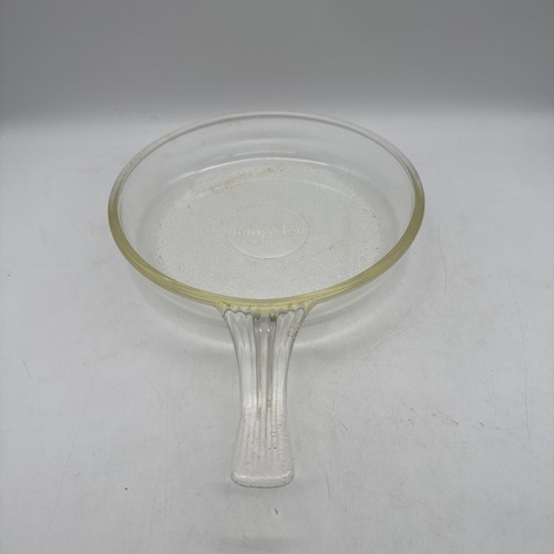 Vintage McKee Range-Tec Clear Glass Skillet Saute Frying Pan #322 Made ...