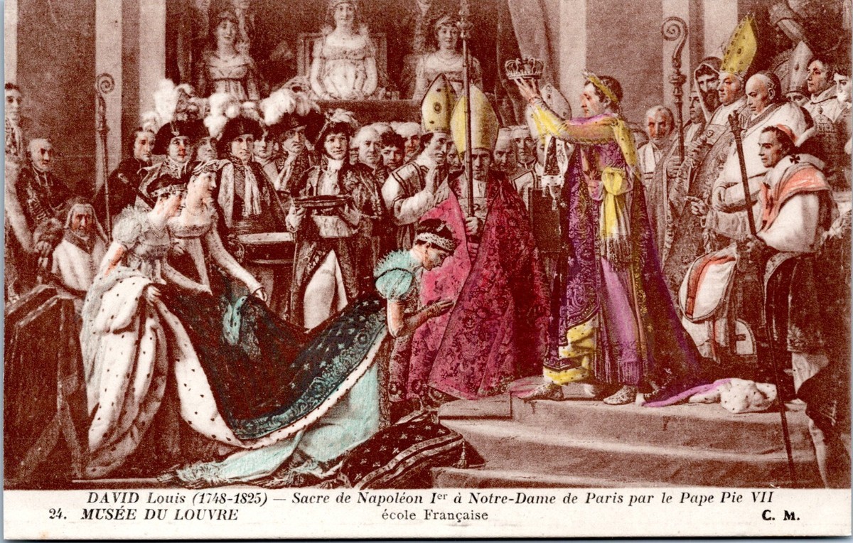 Napoleon Bonaparte Crowning Himself