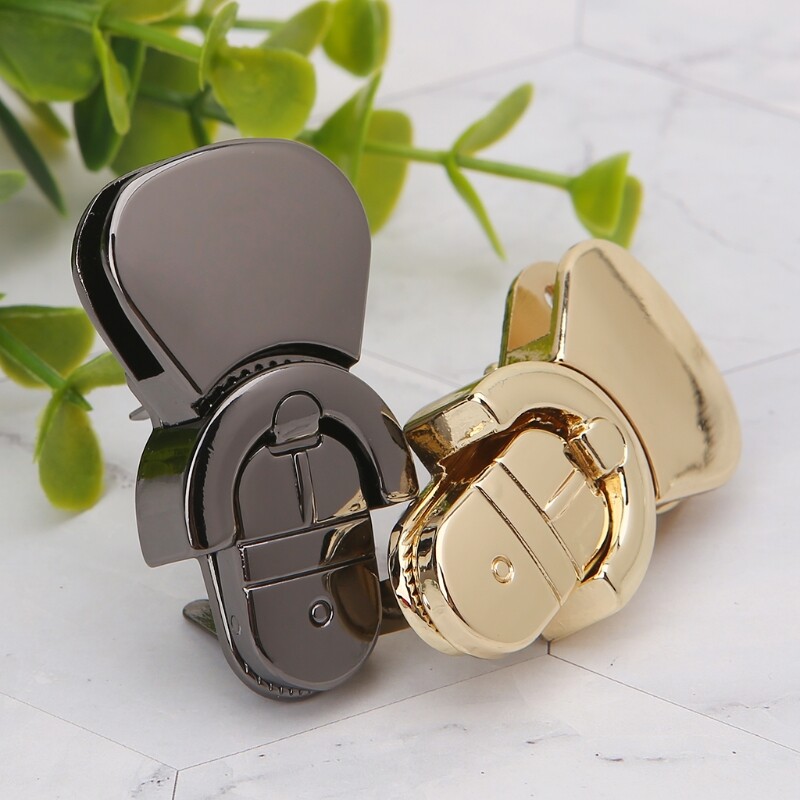 Women Metal Clasp Locks for DIY Handbag Shoulder Bag Purse Hardware ...
