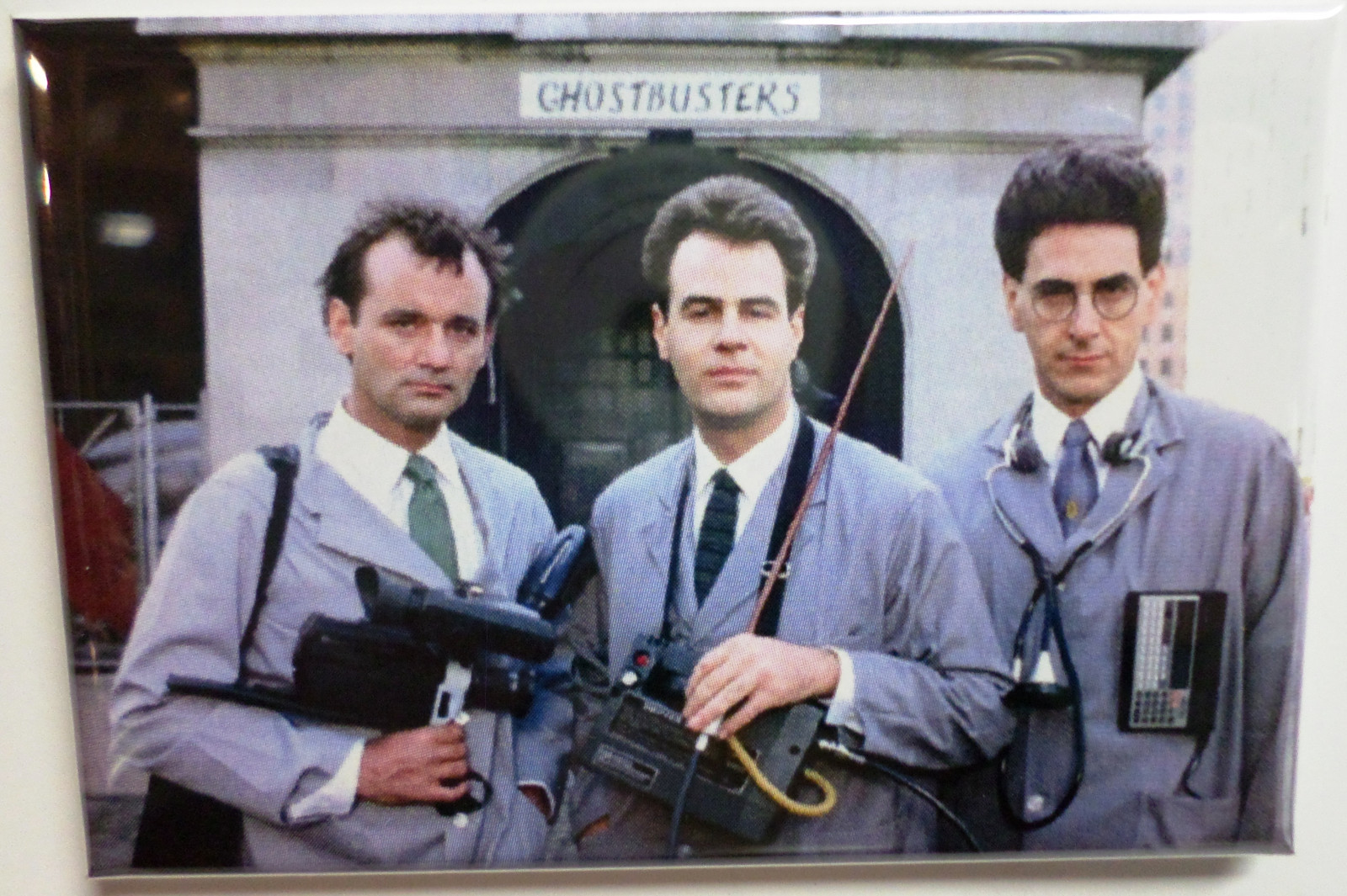 Ghostbusters Group 2" x 3" Refrigerator Locker MAGNET Image 1 | eBay