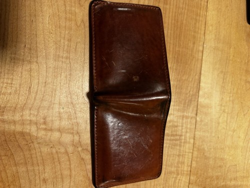 Ashland Leather Natural Shell Cordovan Johnny the Fox Wallet | eBay