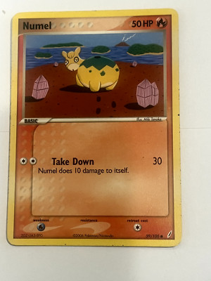 NUMEL 59/100 Non-Holo Ex Crystal Guardians NM Pokemon card. | eBay