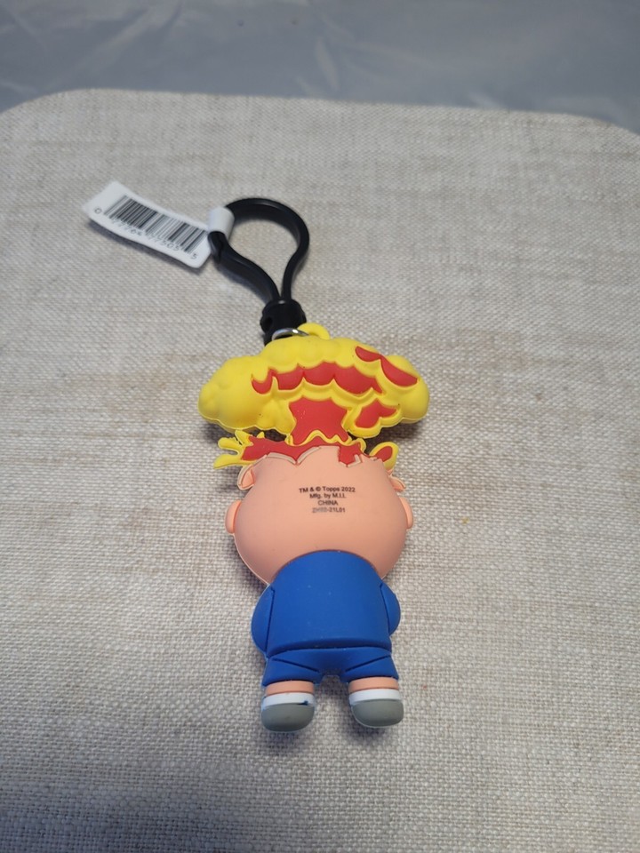 Garbage pail kids figural backpack/bag clip series adam bomb figure | eBay