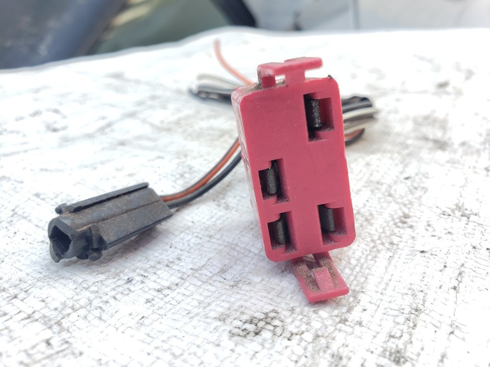 Rear Wiper Switch PLUG PIGTAIL Dash Wire Harness Side 87-95 Jeep YJ ...