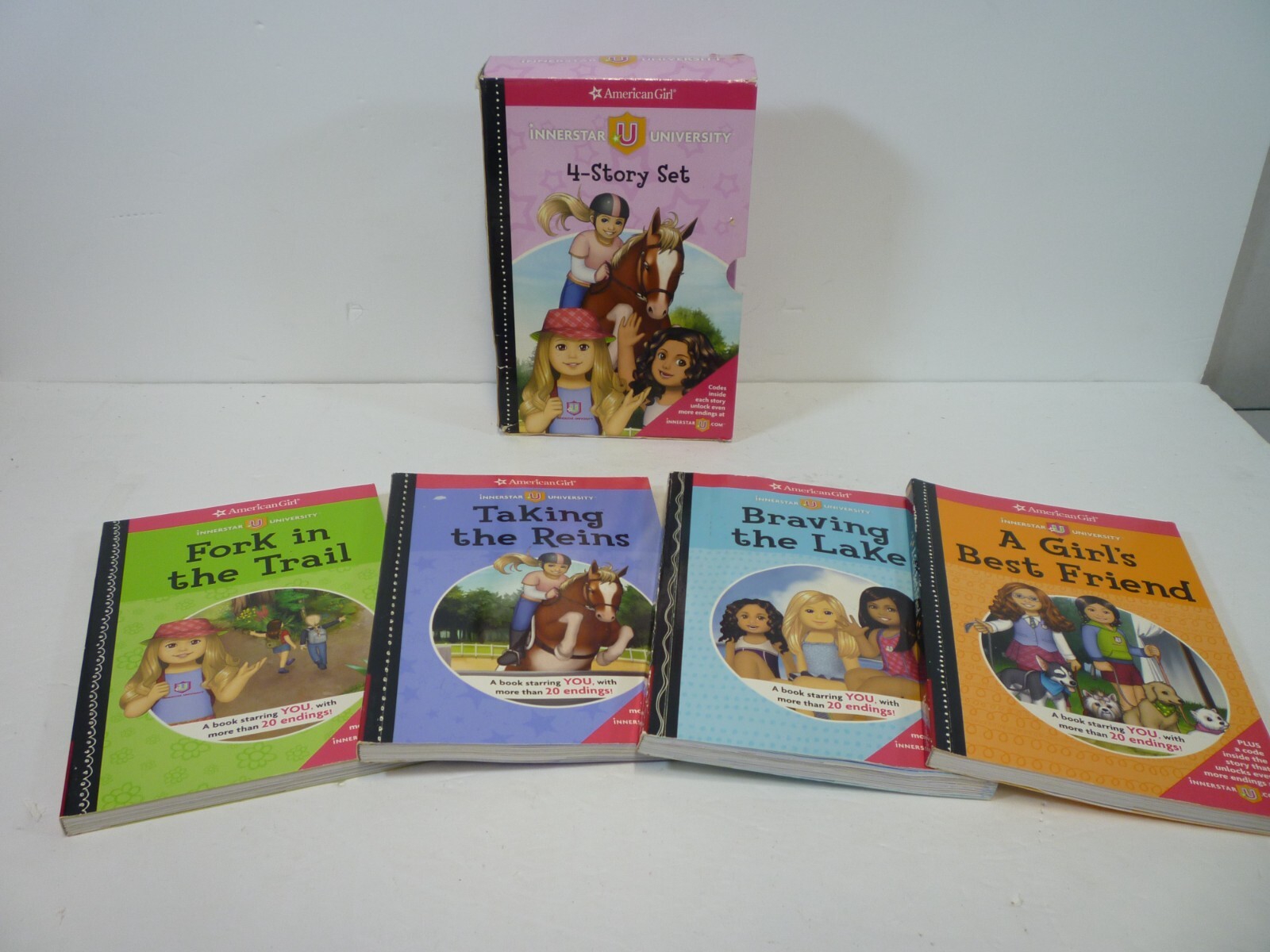 American Girl Chapter Books Boxed Set Innerstar University 4-Story | eBay