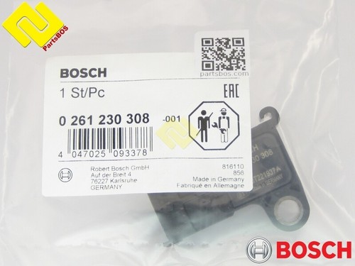 BOSCH 0261230308 INTAKE MANIFOLD PRESSURE SENSOR MAP 0261230264 ...