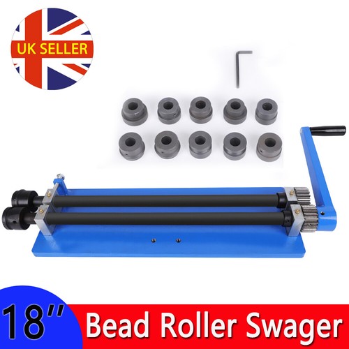 18" Manual Bead Roller Former Swager Rotary Swaging Machine Rolling ...