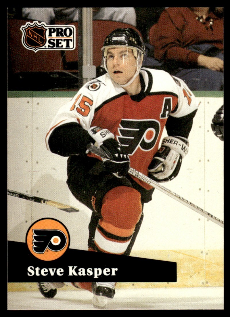 1991-92 Pro Set #449 Steve Kasper Philadelphia Flyers | eBay