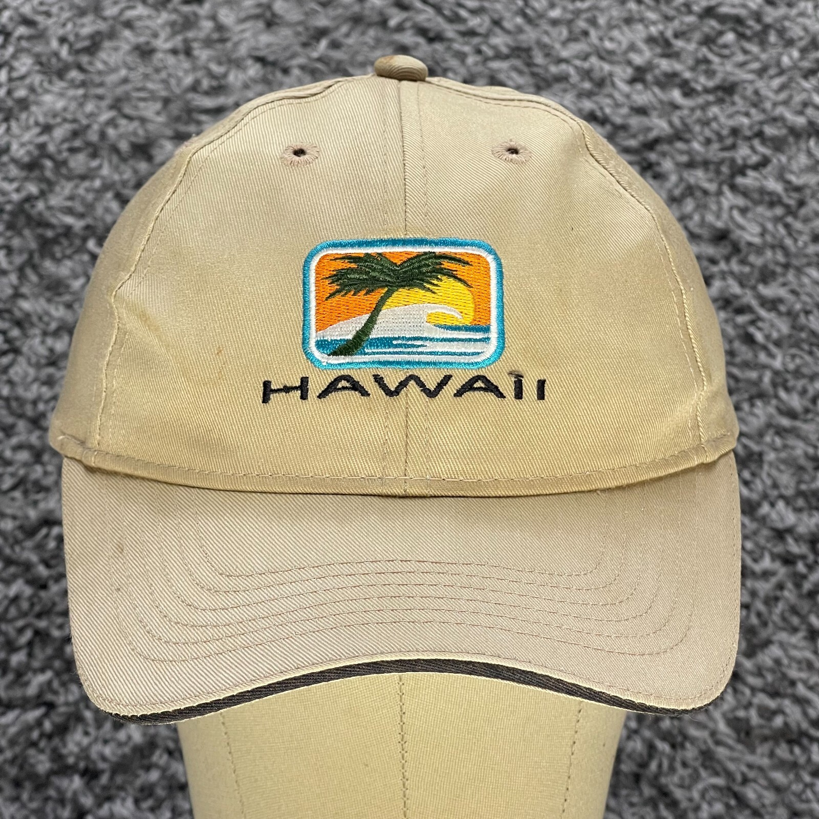 Hawaiian Headgear Hat Hawaii Baseball Cap Mens Island Aloha Adjustable ...