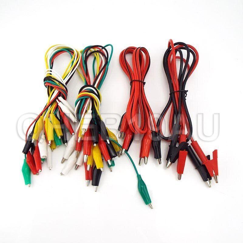4mm banana plugs to Crocodile Alligator Clip Connector Test Probe lead ...