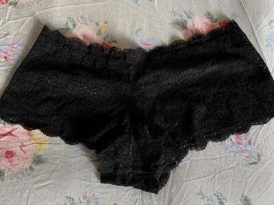 Panty Lace Sexy Black Intimates Hipster Size Small 5 Panty Soft Black ...