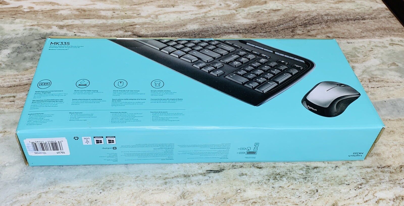 Logitech Mk335 Wirelss Combo KB Mouse for sale online | eBay
