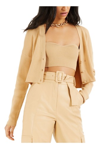 INC Womens Beige Bustier Sweetheart Neckline Evening Crop Top XL | eBay
