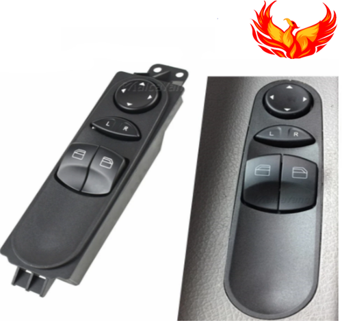 Fits 2004-2011 Mercedes Sprinter Left Front Window Switch with Power ...