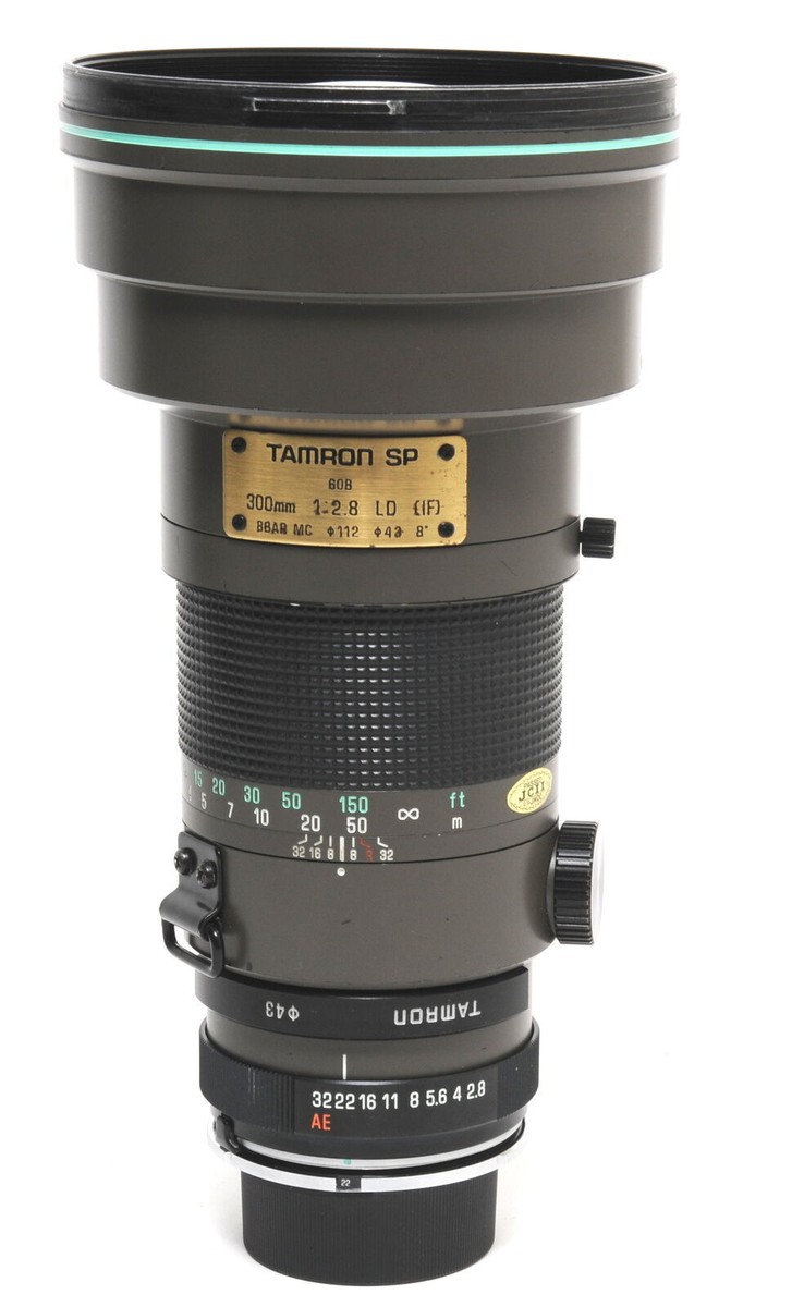 Tamron SP 2.8/300mm LD (IF) BBAR MC lens for Nikon Manual Tamron SP 2.8/300mm LD (IF) BBAR MC lens for Nikon Manual