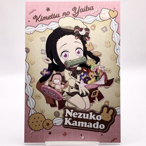 Demon Slayer Nezuko Kamado Post Card Valentine's Day Event Limited ...