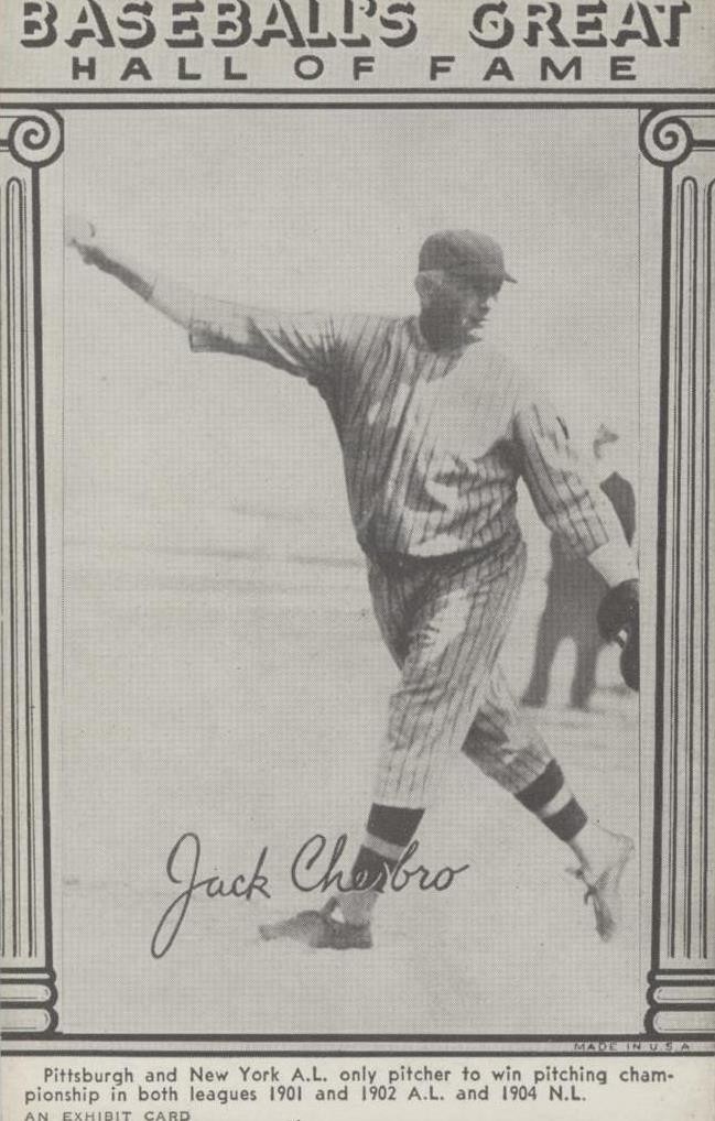 1948 Exhibits Baseball's Great Hall of Fame - Jack Chesbro (RC) for ...