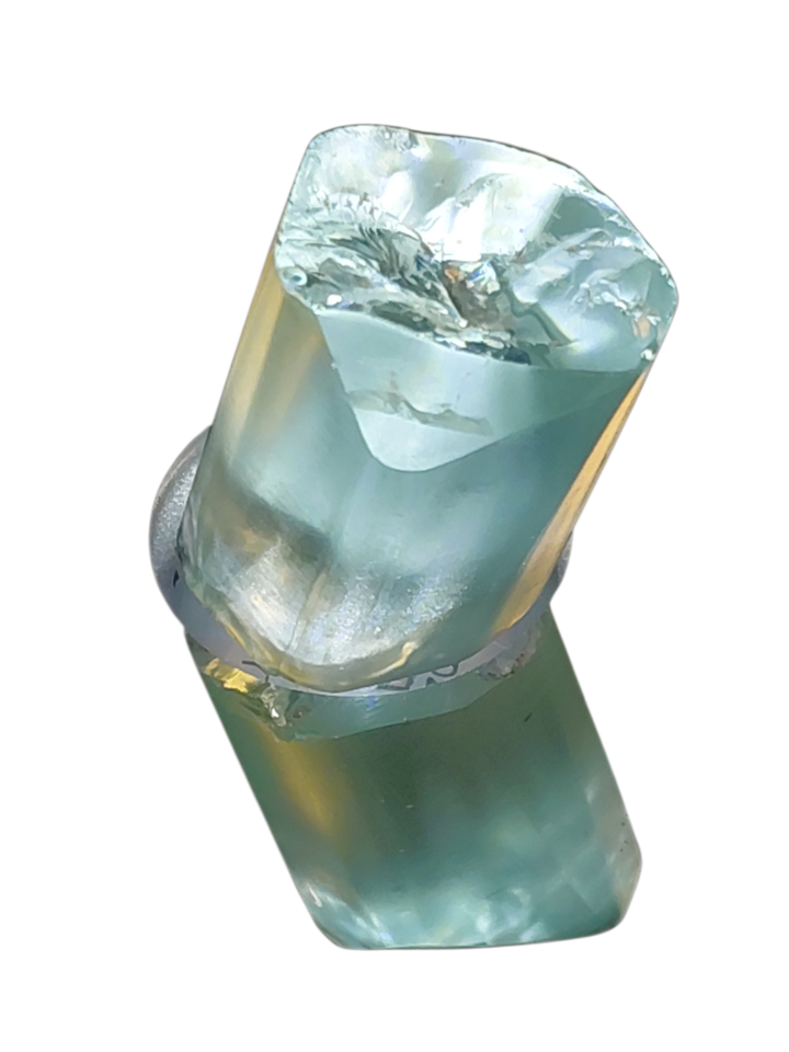 Aquamarine facet rough , clean, 50.45 carats, beautiful color | eBay