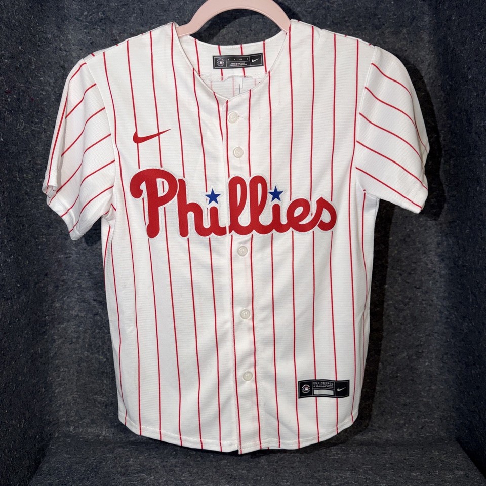 Nike MLB Authentic Philadelphia Phillies Bryson Stott Jersey Youth ...