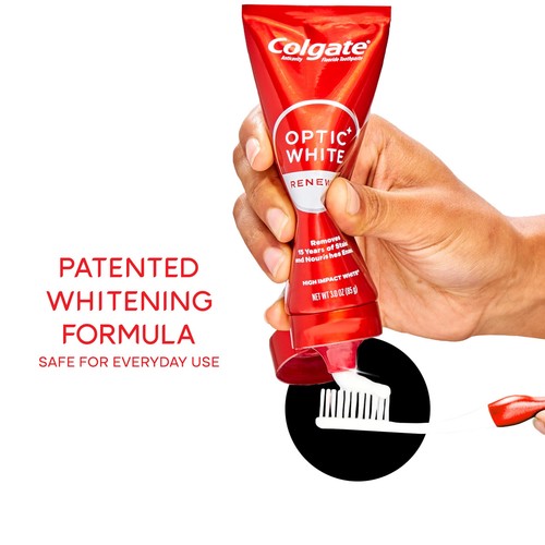 Colgate Optic White Renewal Toothpaste 3 Ounce Teeth Whitening Gel ...