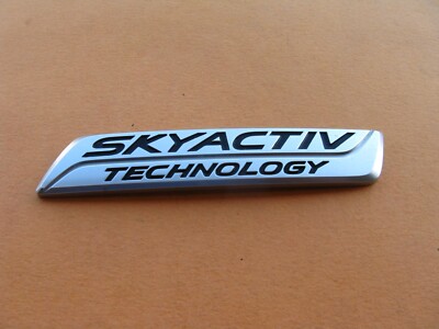 16 17 18 MAZDA CX-3 SKYACTIV TECHNOLOGY REAR EMBLEM LOGO BADGE SIGN ...
