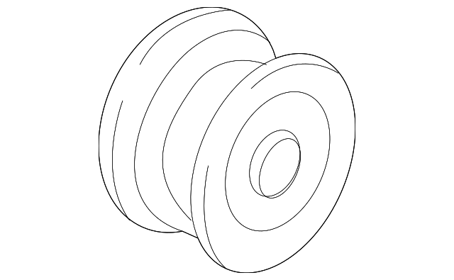 OEM Volvo Xc90 Mk2 Alternator Pulley 31480228 Genuine for sale online ...