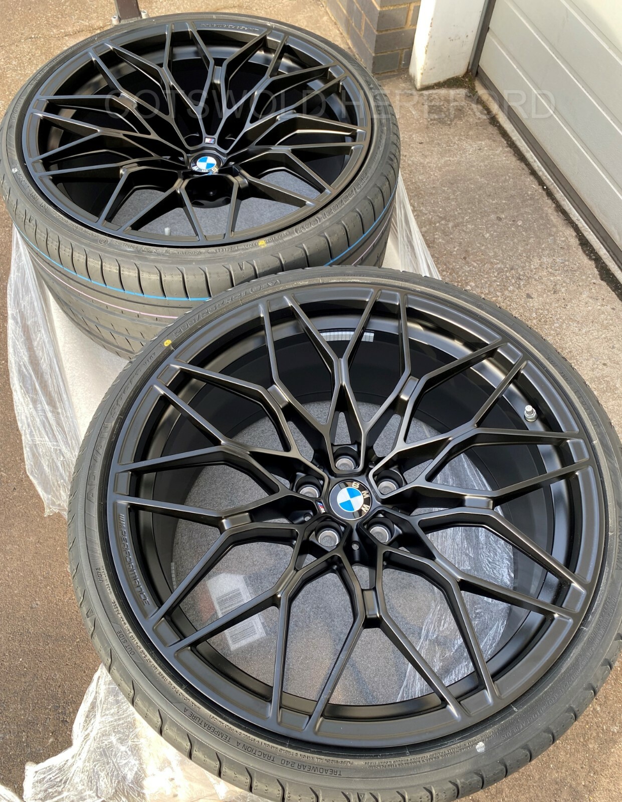 BMW Genuine G80 G82 M3 M4 Wheel & Tyre Set 1000M Black M Performance ...