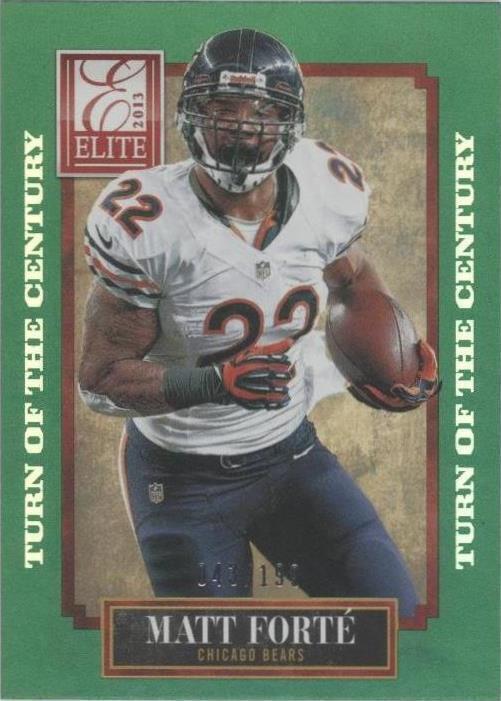 2013 Panini Elite - Matt Forte #20 Turn of the Century /199 for sale ...