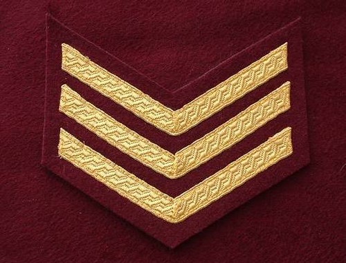 Different Coloured Sergeant Chevrons Sergeant Mess Dress Stripes SGT ...