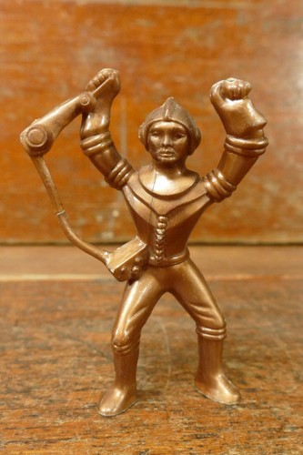 Vintage 1950's Original 4" Archer Spacemen Hard Plastic Atomic Age ...