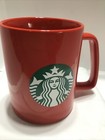 STARBUCKS COFFEE MUG. RED LOGO MUG. Art Deco Print Mug. B215 | eBay