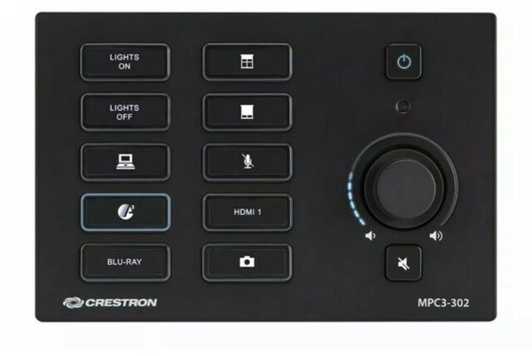 Crestron MPC3-302-B 3-Series Media Presentation Controller - Black for ...