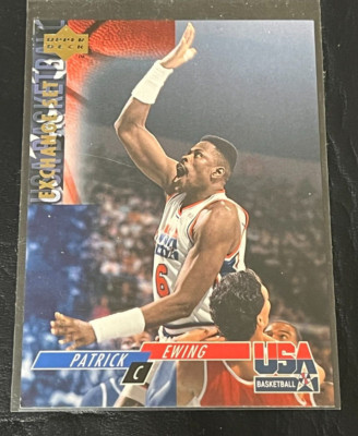 PATRICK EWING 1994 UPPER DECK TEAM USA BASKETBALL LIMITED EDITION CARD #USA4 | eBay