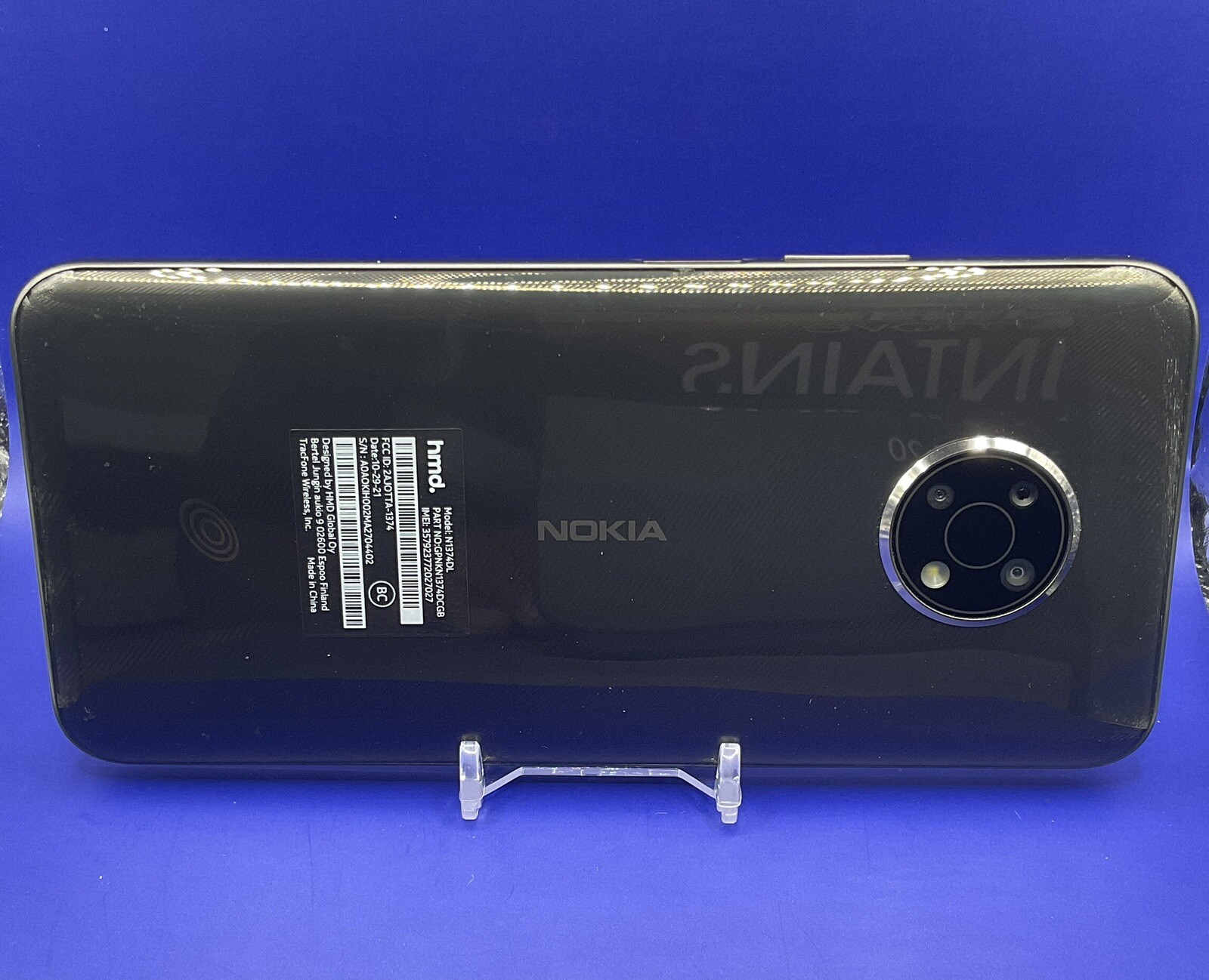 Nokia G300 N1374DL - 64GB - Black (Unlocked) Smartphone for sale online ...