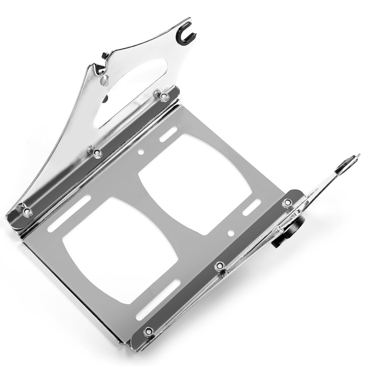 Detachable 2-Up Tour Pak Pack Mounting Rack w/ docking hardware Fit ...