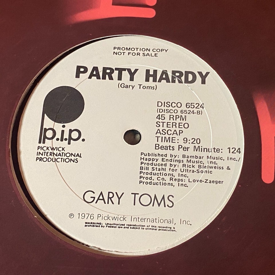 Gary Toms: Stand Up And Shout 12" - Funk Soul Disco | eBay