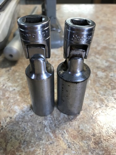 Snap-On Tools USA 5/8” 13/16” Swivel Universal Spark Plug Sockets, 3/8 ...