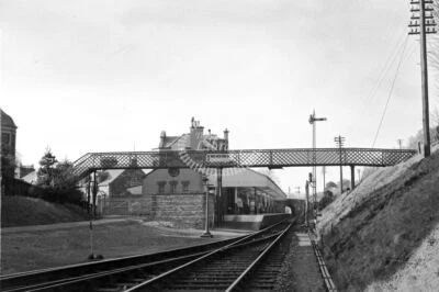 PHOTO BR British Railways Station View at | Grelly UK