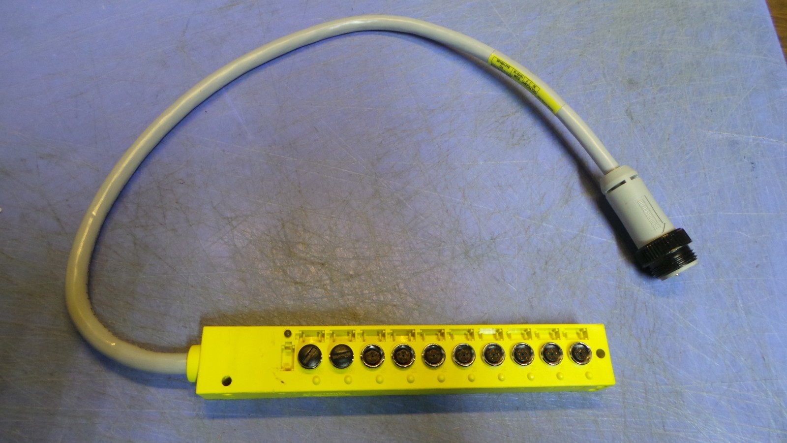 1 – Brad Harrison BG19379-M005 Woodhead M8 10-Port MPIS 0.5M DeviceNet ...