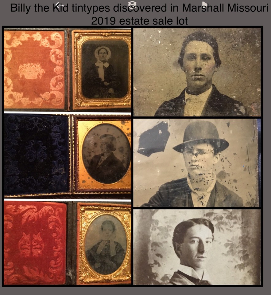 Billy the Kid Tintype William Henry McCarty *Holy Grail* of Outlaw Old ...