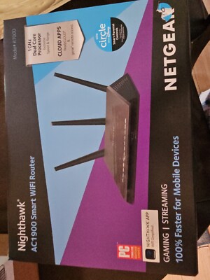 Netgear Nighthawk R7000 AC1900 4-Port Gigabit Wireless AC Router Open ...