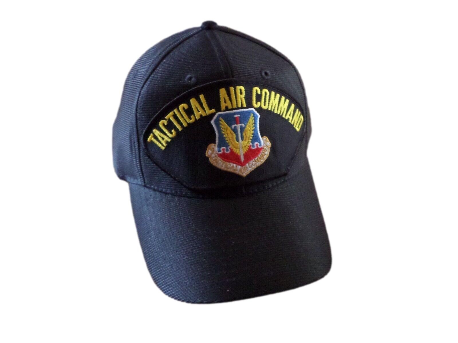 U.S AIR FORCE TAC MILITARY HAT OFFICIAL BALL CAP TACTICAL AIR COMMAND U ...