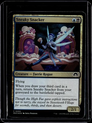 Sneaky Snacker - 205 - Foil - MH3 - NM - MTG Magic the Gathering | eBay