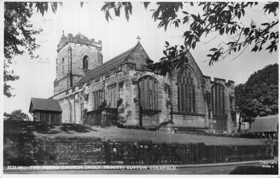 ROYAUME UNI SUTTON COLDFIELD THE PARISH CHURCH HOLY TRINITY | eBay